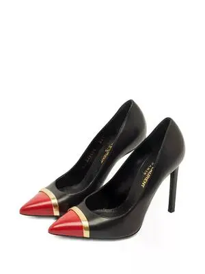 Saint Laurent Janis Leather Pumps