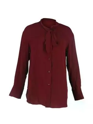 Theory Ribbon-detail Buttoned Shirt
