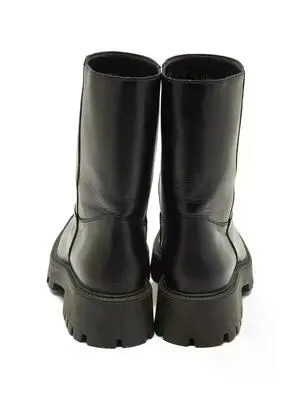 Balenciaga Rhino Leather Chelsea Boots - Black