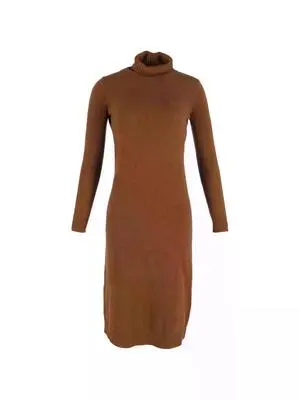 Max Mara Knitted Turtleneck Dress