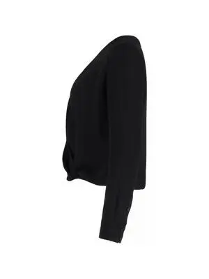 Diane Von Furstenberg Vintage Surpliced Blouse