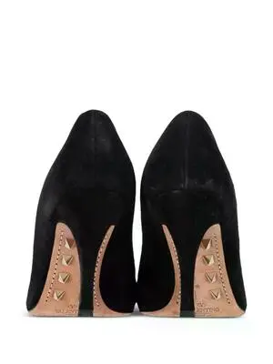 Valentino Garavani Studded Suede Stiletto Pumps