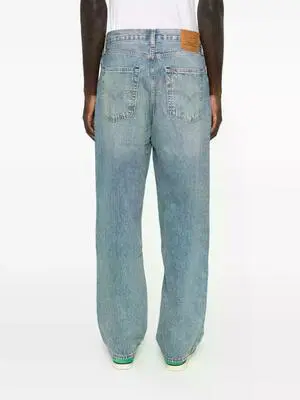 LEVI'S 578 Baggy Ripped-knee Jeans