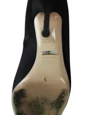 Gucci Dionysus Embellished Satin Pumps