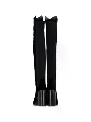 STUART WEITZMAN Crocodile-effect Knee-high Boots