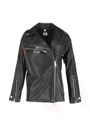 Burberry Leather Biker Jacket
