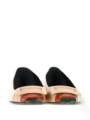 ROGER VIVIER Patent Leather Buckled Flats