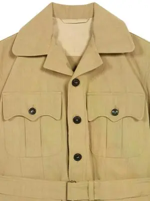 FORTELA Clint Belted Chest-pockets Jacket