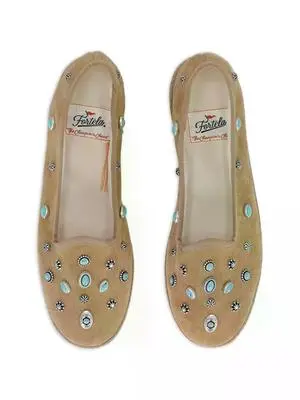 FORTELA Suede Slippers