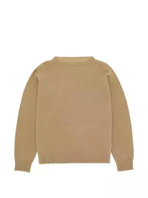 FORTELA Heylor Crew-neck Wool Sweater - Neutrals