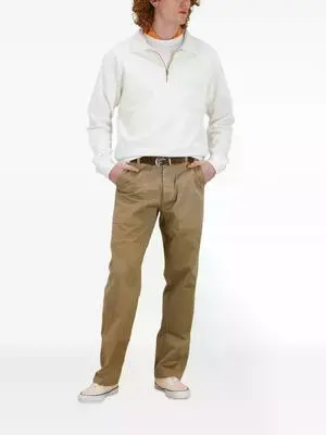 FORTELA Patch-pocket Trousers - Neutrals