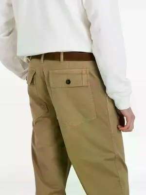 FORTELA Patch-pocket Trousers - Neutrals