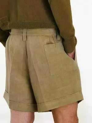 FORTELA Bedford Pleated Shorts
