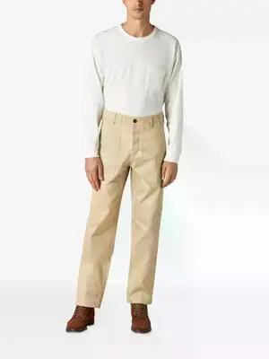 FORTELA Patch-pocket Trousers - Neutrals
