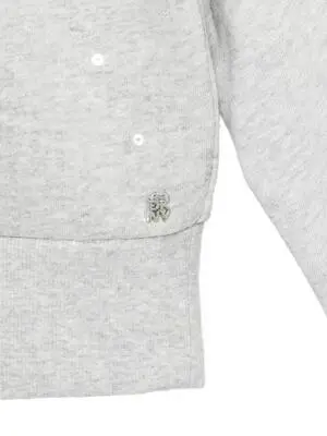 Dkny Sequin Zip-front Hoodie