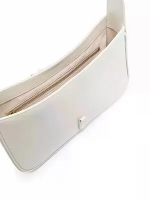 Saint Laurent Le 5 A 7 Shoulder Bag - Neutrals