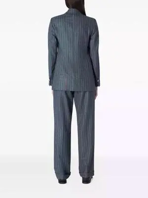 FORTELA Pinstripe Double-breasted Jacket