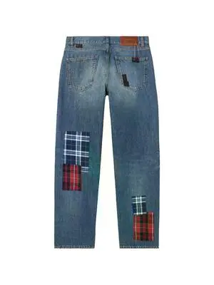 FORTELA Jill Patchwork Five-pocket Jeans