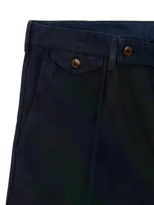FORTELA Riviera Reversed Canvas Trousers - Blue