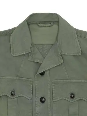 FORTELA Buttoned Belted Jacket