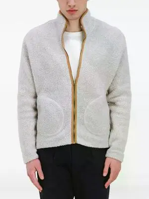 FORTELA Teddy Zip Jacket - Grey