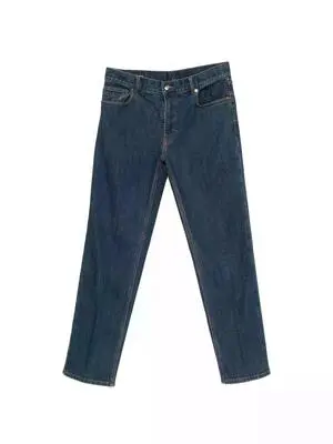 Emporio Armani Five-pocket Logo-patch Denim Jeans