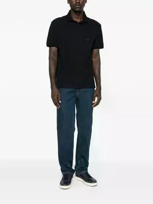 Emporio Armani Five-pocket Logo-patch Denim Jeans