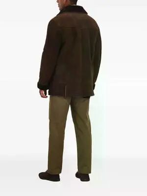 FORTELA Lemans Double-breasted Jacket - Brown