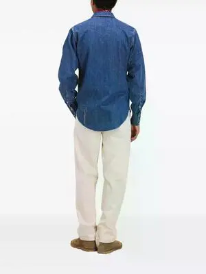 FORTELA Yellowstone Denim Western Shirt