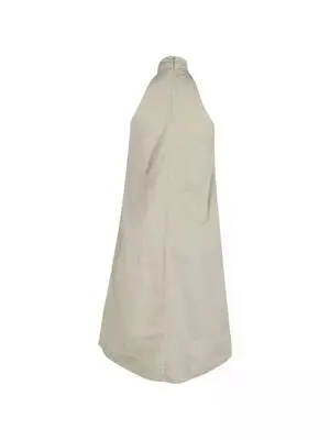 ANINE BING Cosette Twist-front Cotton Midi Dress