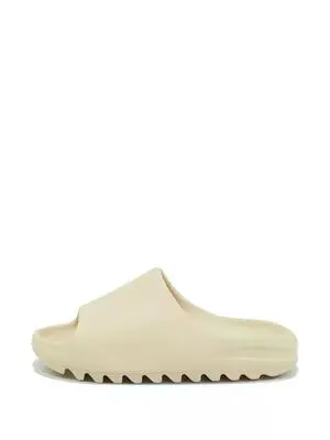 ADIDAS X YEEZY Wide-strap Slides - Neutrals