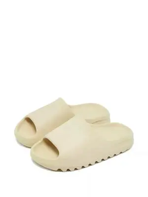 ADIDAS X YEEZY Wide-strap Slides - Neutrals
