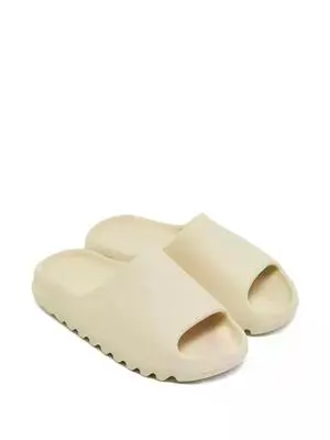 ADIDAS X YEEZY Wide-strap Slides - Neutrals