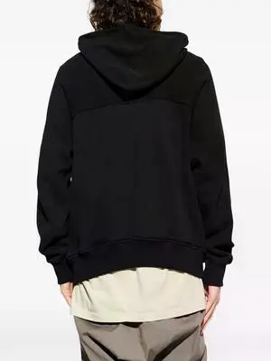 Rick Owens Cotton Hoodie - Black
