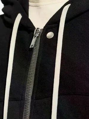 Rick Owens Cotton Hoodie - Black