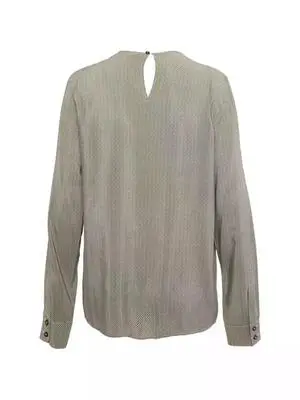 Stella McCartney Weave-like Silk Top
