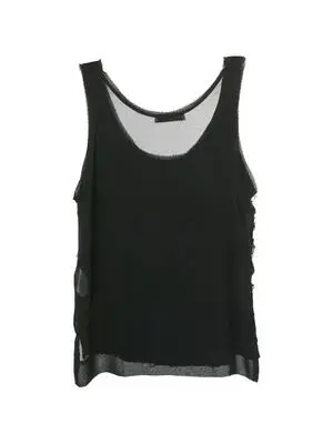 Sandro Frayed Tank Top