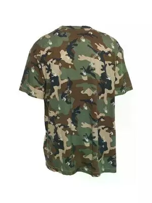 Off-White Camouflage T-shirt - Green