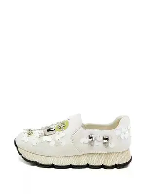 Prada Embellished Sneakers For Women