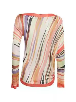 Missoni Striped Long Sleeve Top