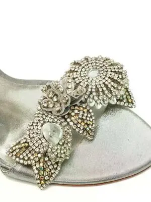 SOPHIA WEBSTER Floral-appliqué Stiletto Sandals