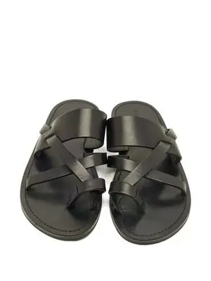 Saint Laurent Culver Leather Sandals