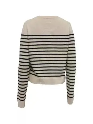 Khaite Diletta Striped Sweater