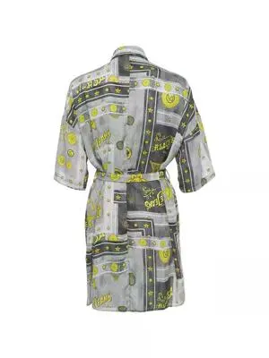 Versace Printed Tunic Top