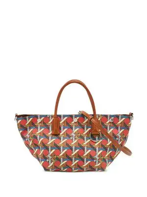 Tory Burch Printed Canvas Tote Bag