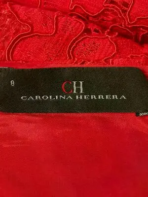 Carolina Herrera Lace Shift Dress