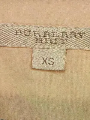 Burberry Check-pattern Zipped Dress