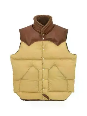 FORTELA Shearling-collar Gilet