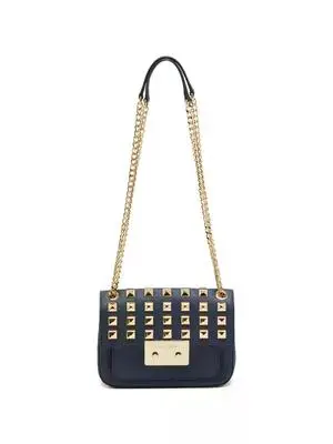 Michael Kors Sloan Stud-embellished Leather Shoulder Bag