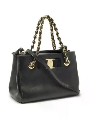 FERRAGAMO Vara Chain-link Mini Bag